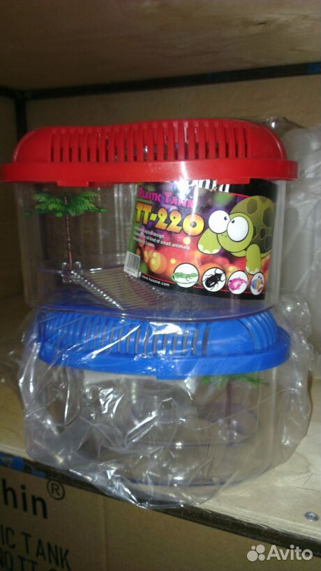 Аквариумы с пальмой- остатки опта, партия 36 штук