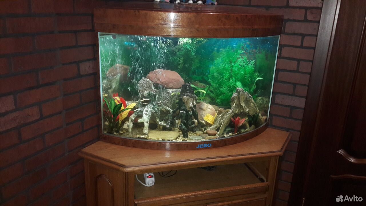 Аквариум jebo R470 (Угловой)