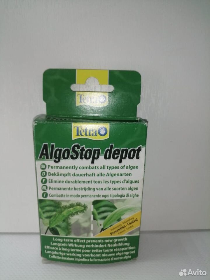 Tetra AlgoStop и Algizit против водорослей в акв