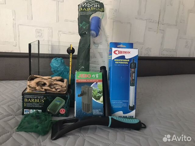 Готовый аквариум 10л