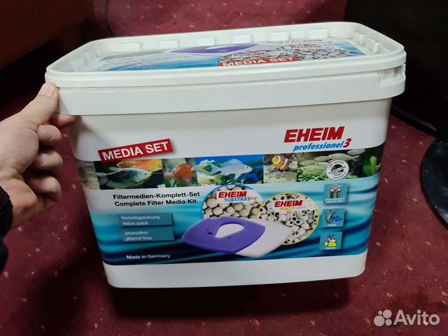 Eheim 2080/2180 - наполнитель керамика+субстрат