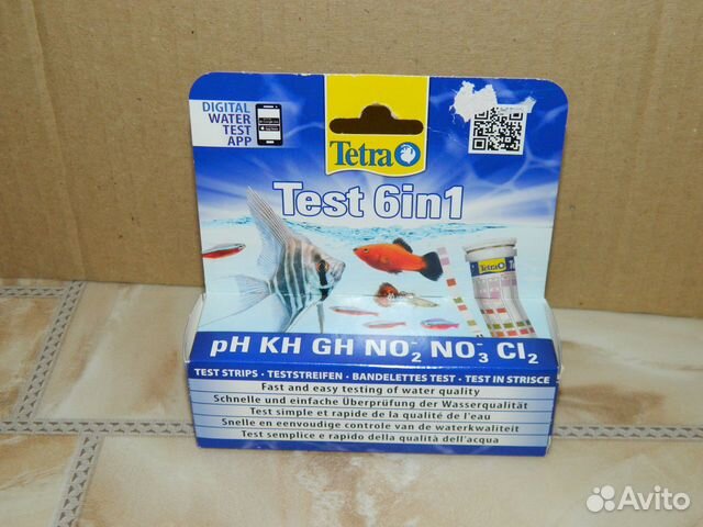 Тест для воды Tetra Test 6in1