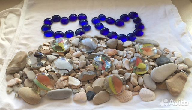 Набор камушков в аквариум