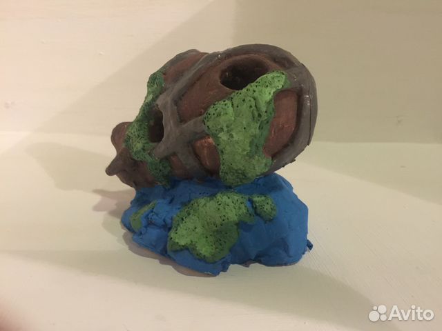 Декор raccoon crafts для аквариума