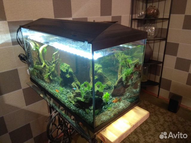 Аквариумный комплекс aquael leddy SET 75 черный