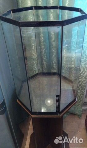 Аквариум 8 граней,80 литров