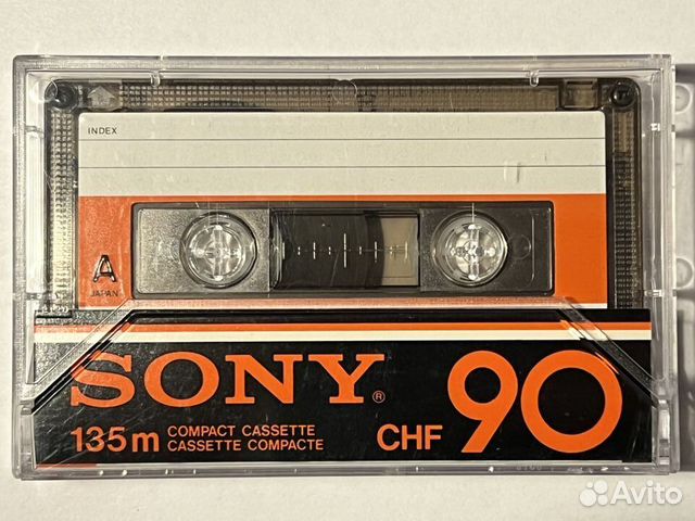 Compact cassette sony CHF 90 1978 купить в Санкт-Петербурге | Хобби и ...