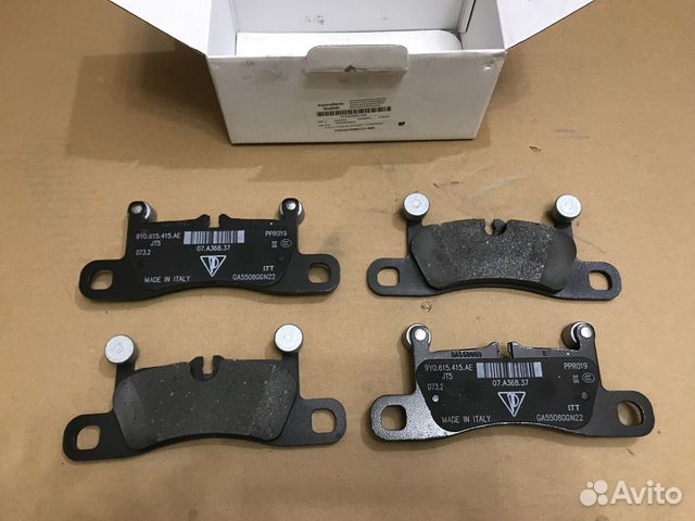 Porsche Cayenne E3 GTS Колодки тормозные задние купить в Москве PORSCHE ...