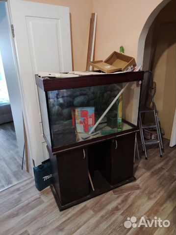 Аквариум с тумбой 100х35х65
